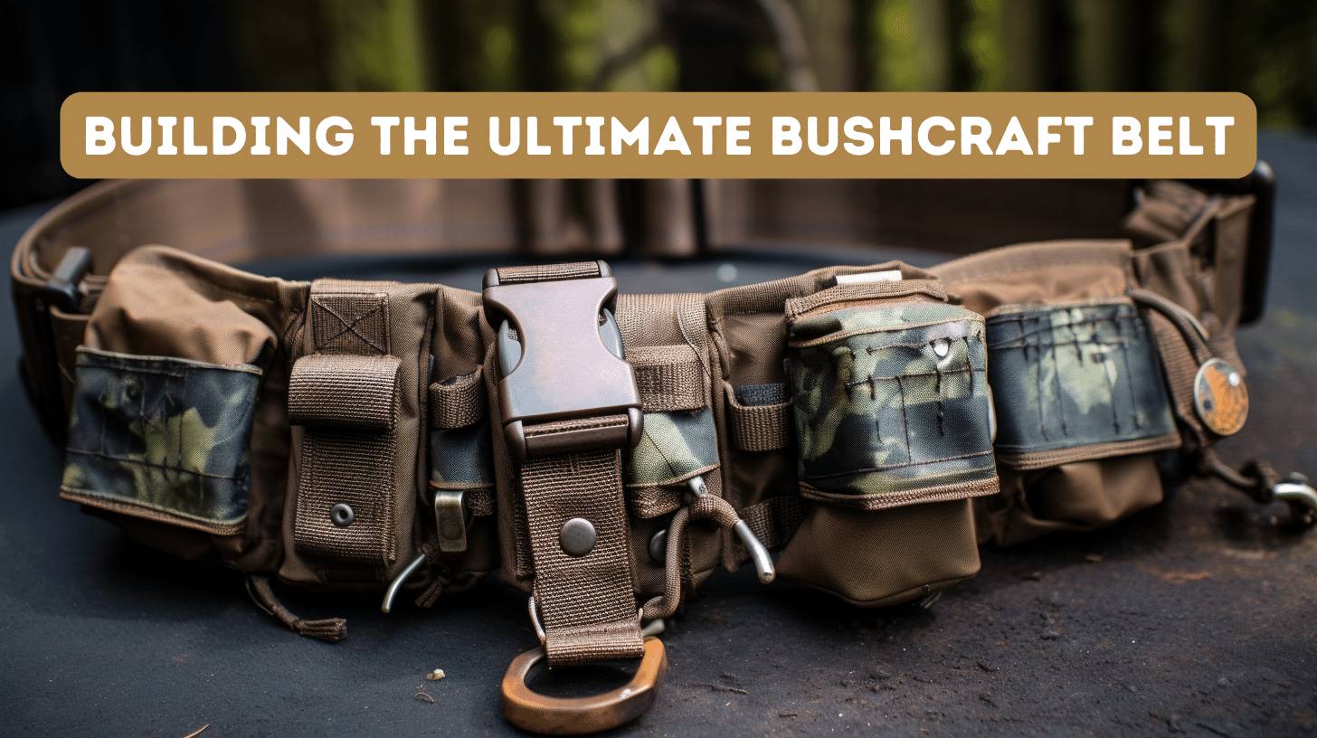 Building The Ultimate Bushcraft Belt: Key Components And Setups