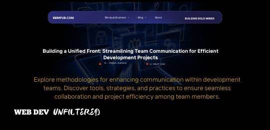 Building A Unified Front Streamlining Team Communication For Efficient