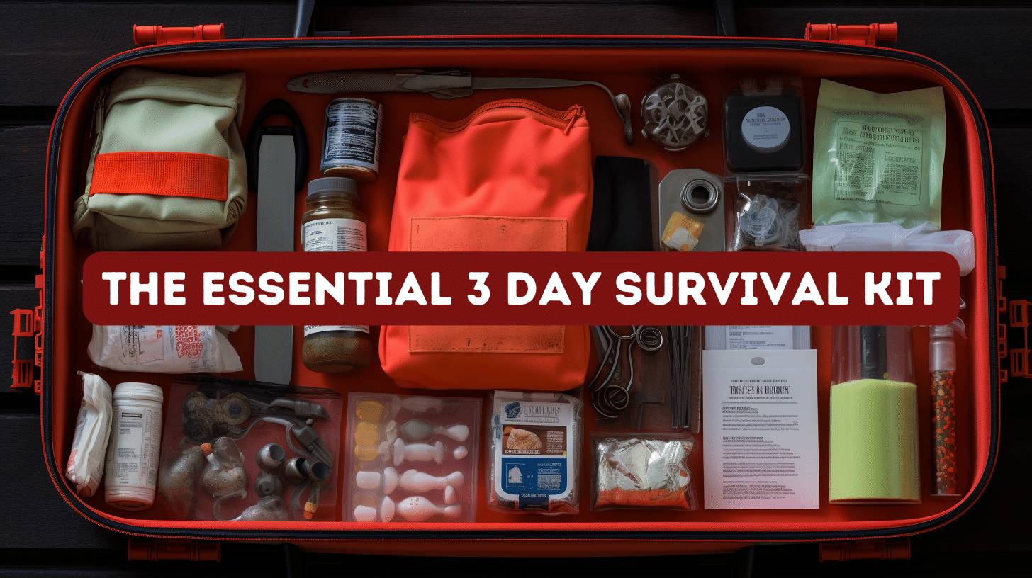 Essential 3 Day Survival Kit: Stay Prepared for Any Emergency